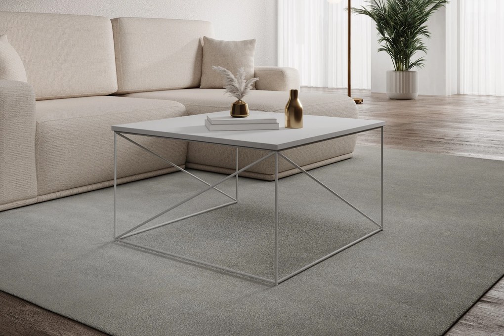 ADRK Furniture Konferenční stolek Nelia CT-NEL-W-WM
