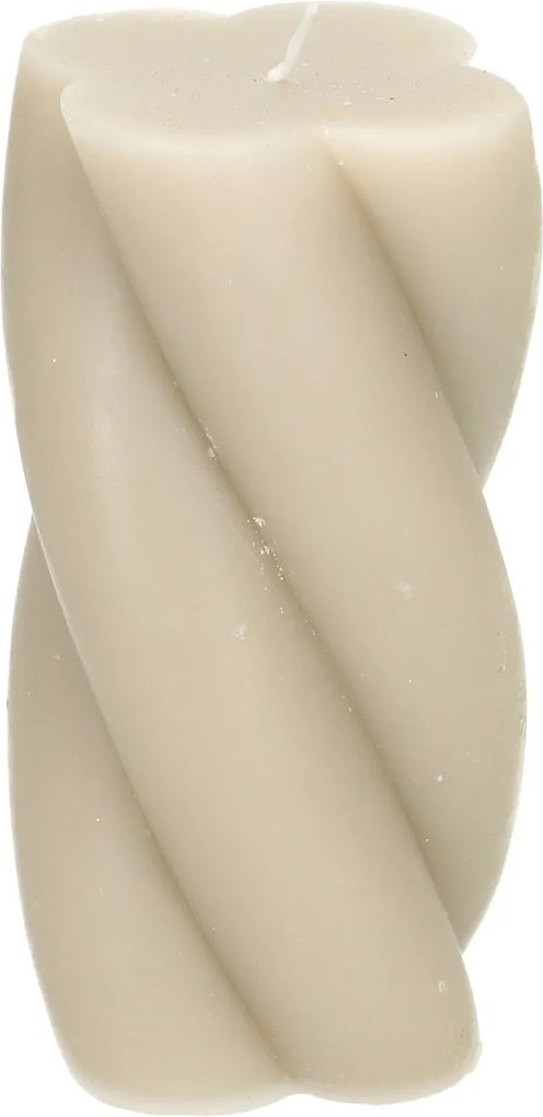 Svíčka Camila 14cm beige