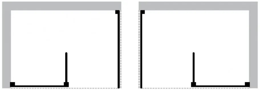 BESCO Walk-in sprchová zástěna INDRE BCINDRE9014