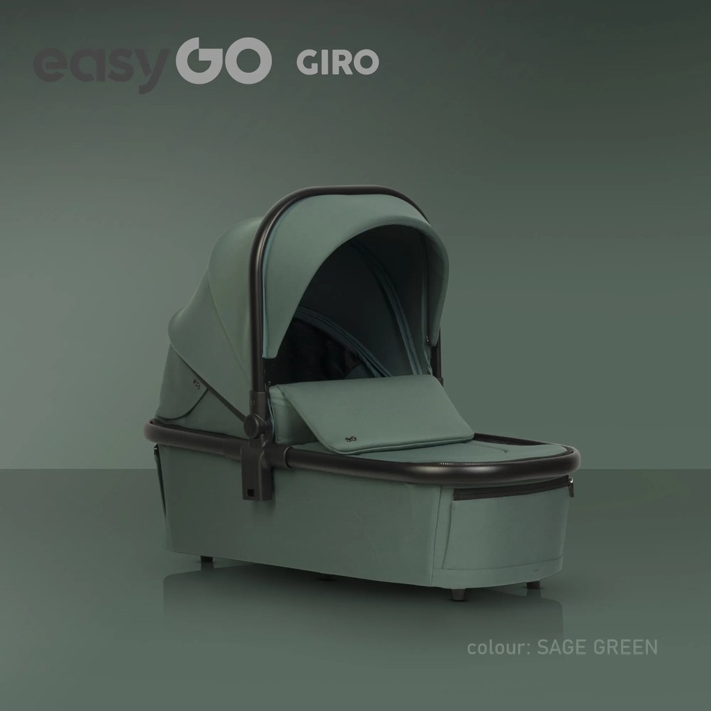 Kombinovaný kočárek EasyGo Giro 2v1 Sage Green