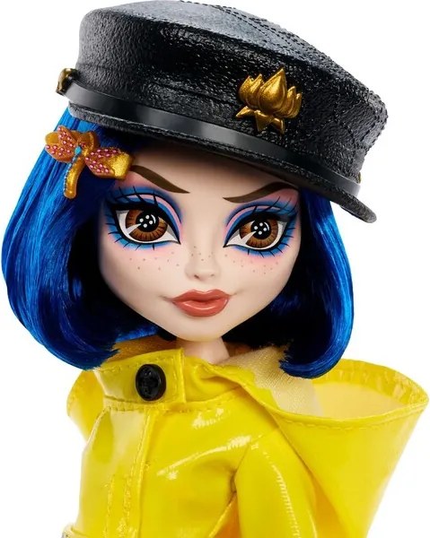 Mattel panenka Monster High x Skullector - Laika Coraline Vícebarevná
