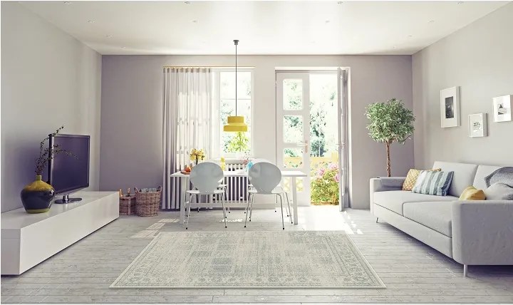 Vintage koberec, šedý,  40x60, Elrond