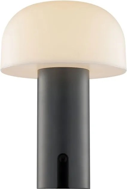 Brilliant G60305/22  Venkovní AKU stolní lampa MATTIS šedá USB-C