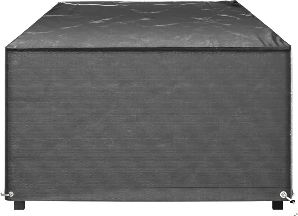 Plachty na zahradní lehátko 2 ks 12 oček 205 x 75 x 40 cm PE 3155393