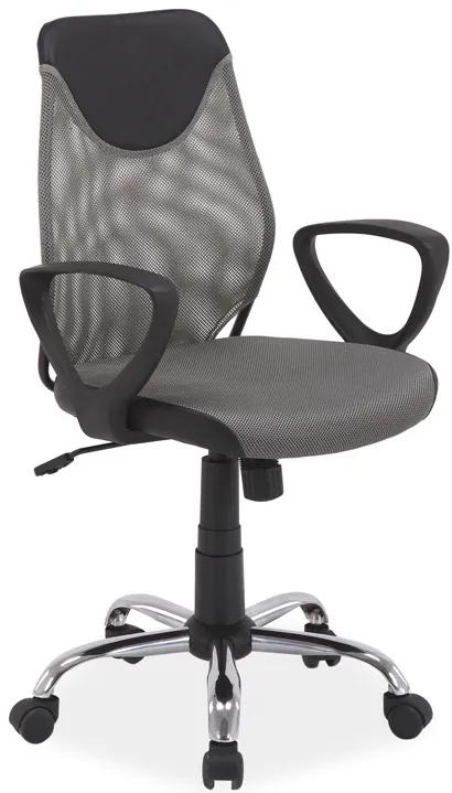 Casarredo Kancelářská židle Q-146 šedá
