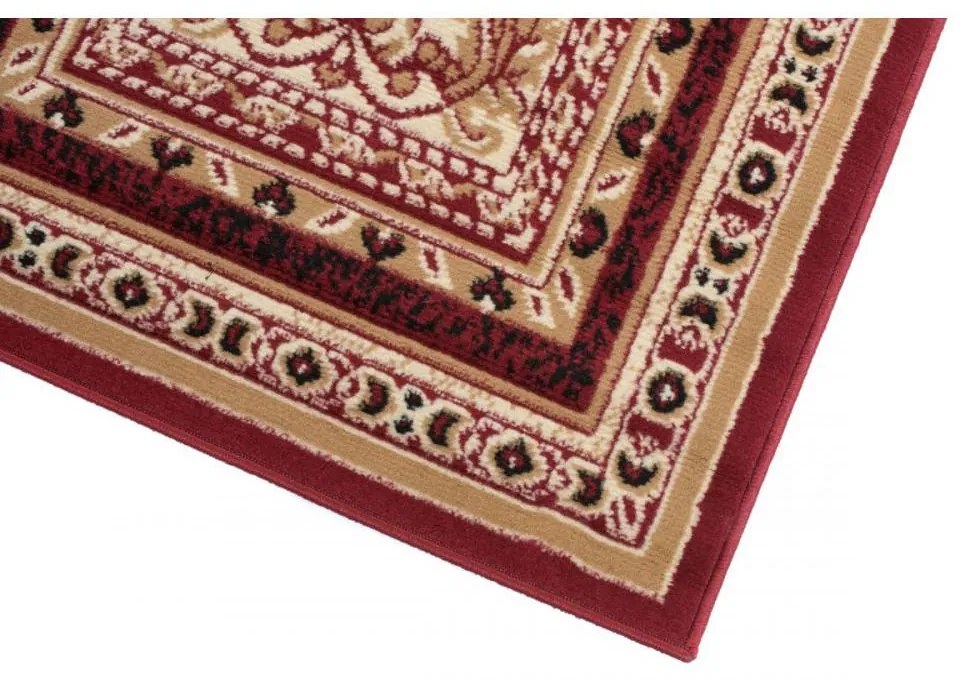 Kusový koberec PP Aslan červený atyp 80x300cm