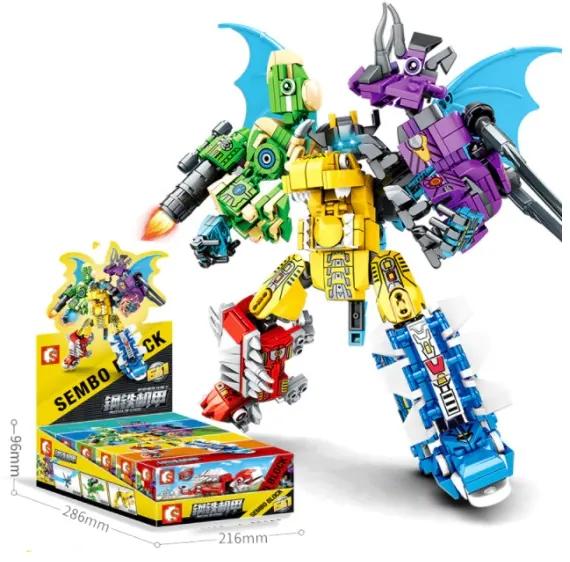 Stavebnice Transformers dinosauři Varianta: s krabicí