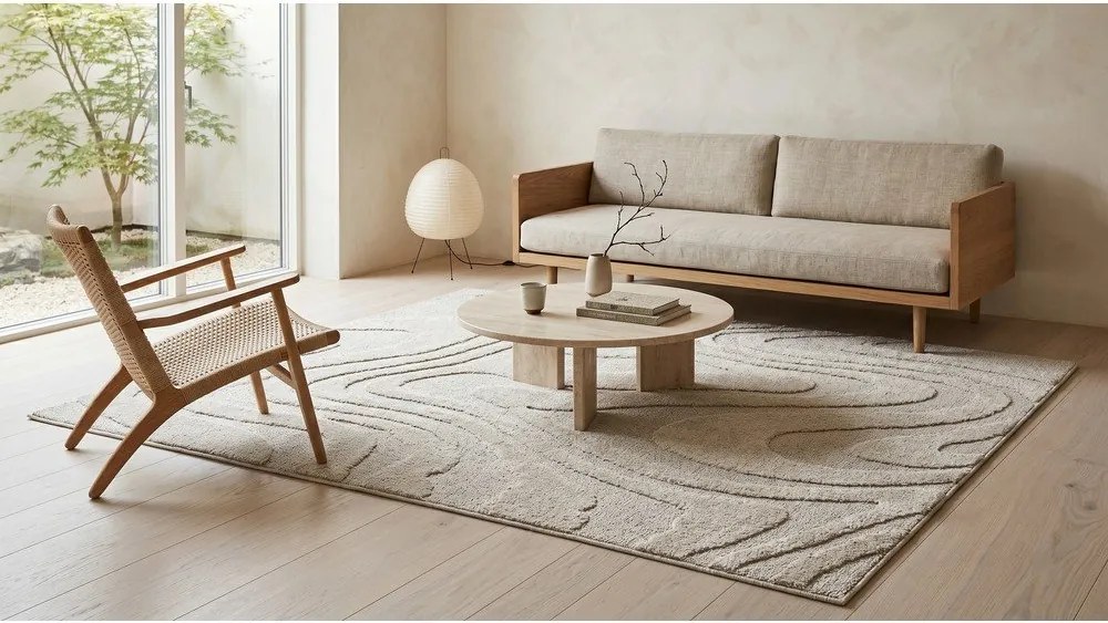 Béžový koberec 160x230 cm Dune – ESTE