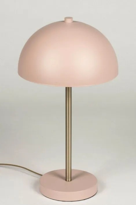 Stolní designová růžová lampa Montana Pink