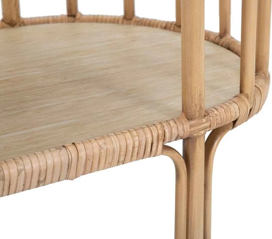 Designová konzole Gennipha 120 cm hnědá