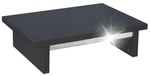 Nástavec na psací stůl šířka 37 cm s ozdobnou lištou Dub RJK světlý