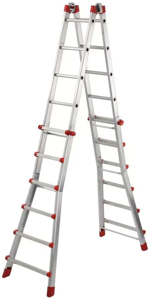 Teleskopický žebřík Hailo M80 4x6 příček, 7524-157 5,75 m x 6,75m