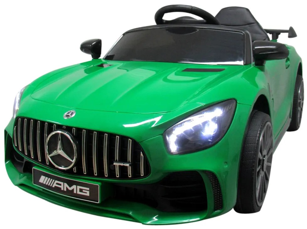 HračkyZaDobréKačky Dětské elektrické autíčko Mercedes AMG GTR zelené