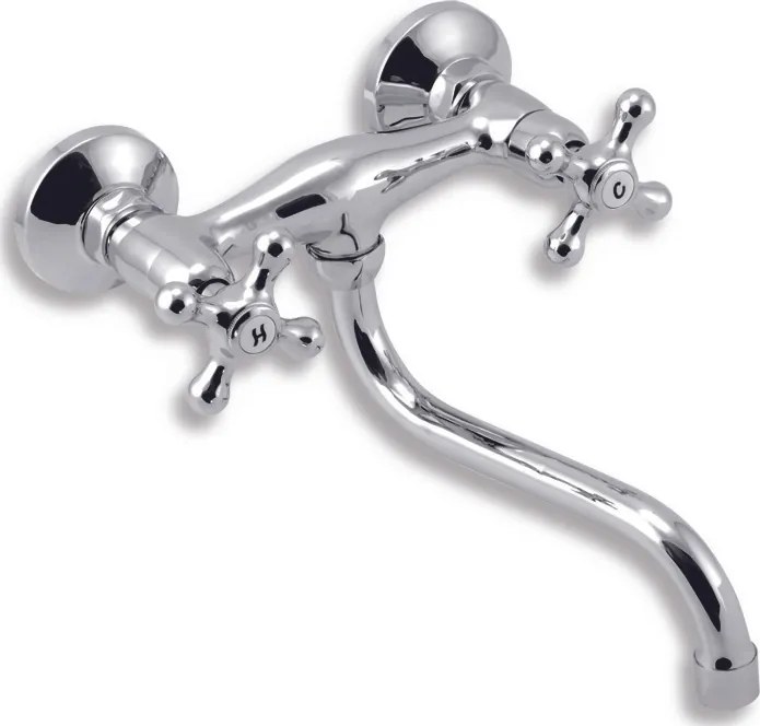 Novaservis Dřezová umyvadlová baterie 150 mm Retro II chrom 99170/T,0