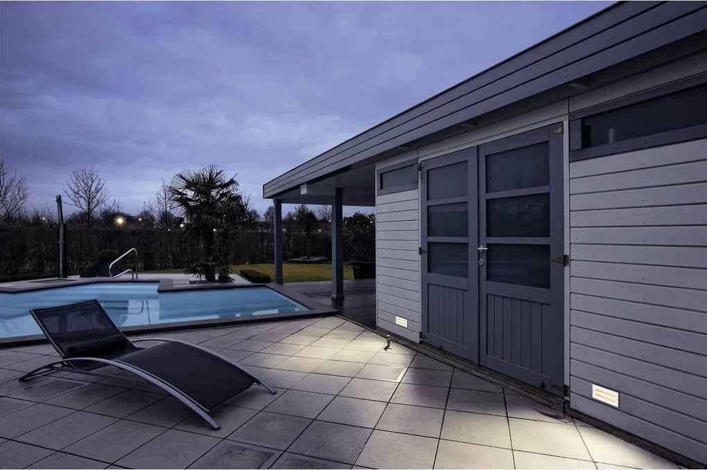 LA 233650 BRICK venkovní nástěnné vestavné svítidlo LED 3000K nerez IP67 230V 950lm 10W - BIG WHITE (SLV)