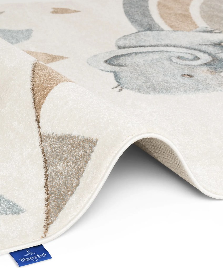 Villeroy & Boch, Dětský kusový koberec Villeroy & Boch Boho Kids 106305 Cream Multicolor, 120x170, bílá, dětský pokoj