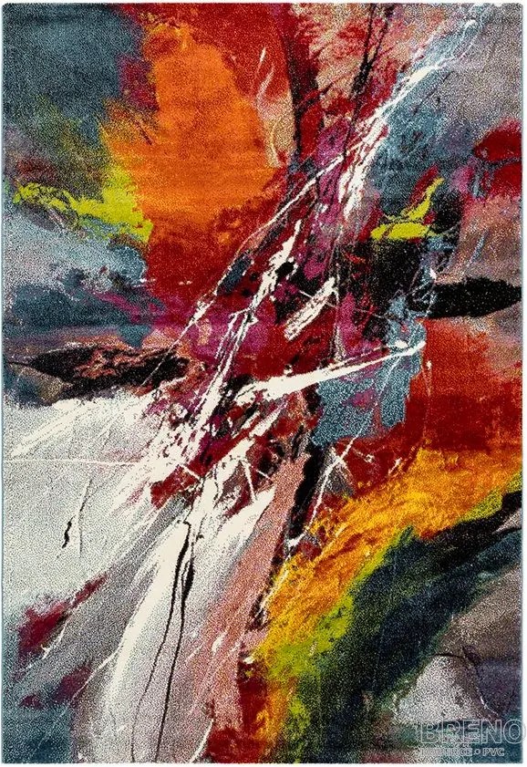 Breno Kusový koberec FOLKLORE J559A-FMR13, 120x170 cm, Vícebarevné