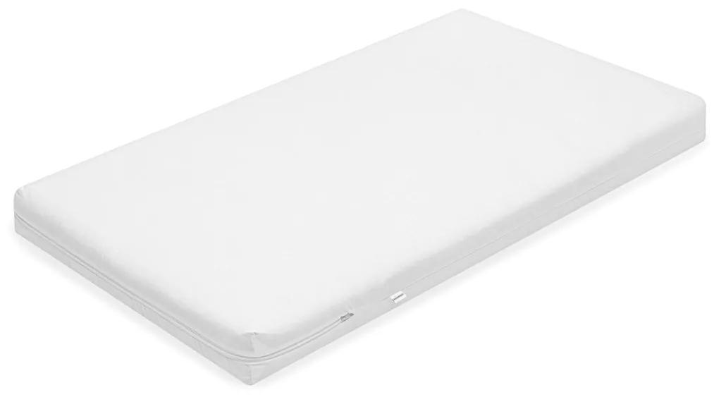 NEW BABY dětská pěnová matrace STANDARD 120x60x6 cm bílá