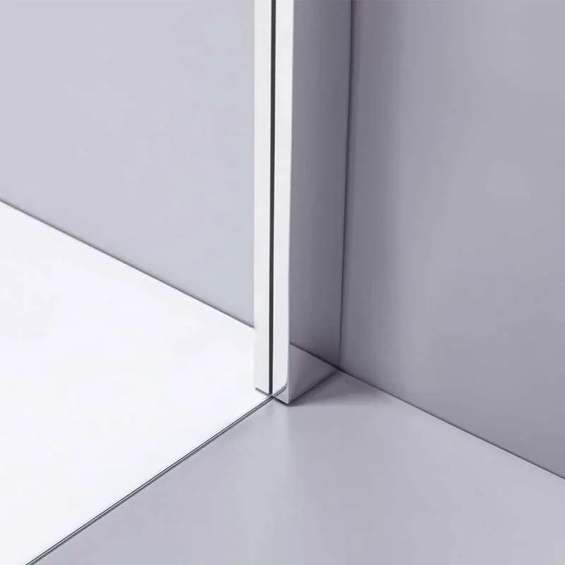 BPS-koupelny Obdélníkový sprchový kout HYD-OK103 100x90 chrom/transparent