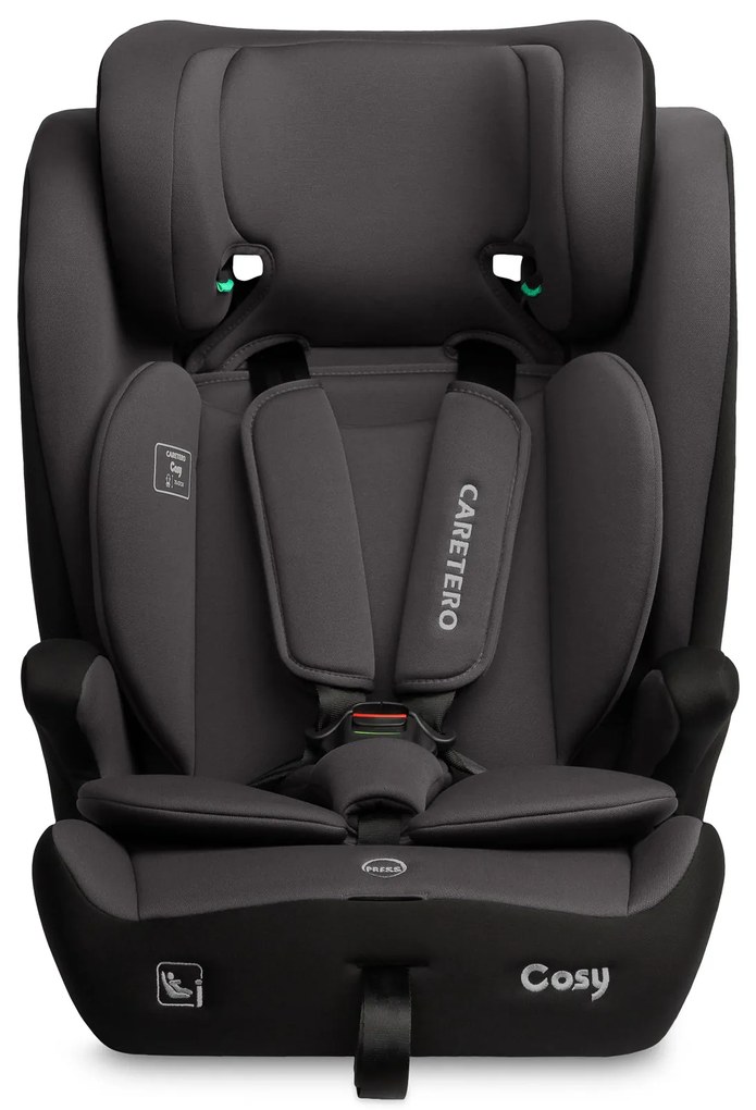 Autosedačka CARETERO COSY I-size 76-150 cm Farba: Black