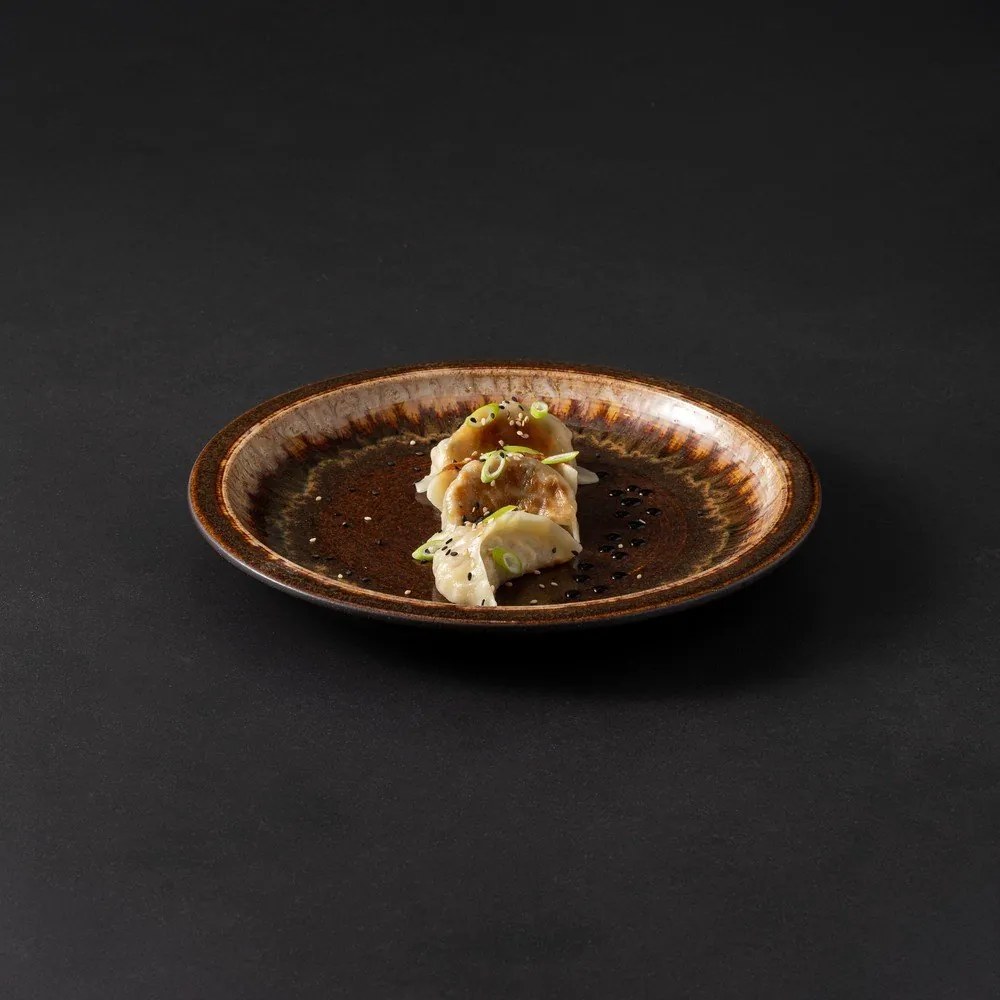 Hnědý talíř z kameniny ø 26 cm Poterie – Casafina