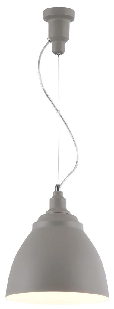 MAYTONI Bellevue - kónické závěsné svítidlo Barva svítidla: Šedé, Ø - Průměr: 25 cm