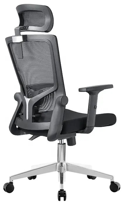 Kancelářská ergonomická židle Neoseat NOVELO — síť / látka, černá, nosnost 150 kg (rozbaleno)