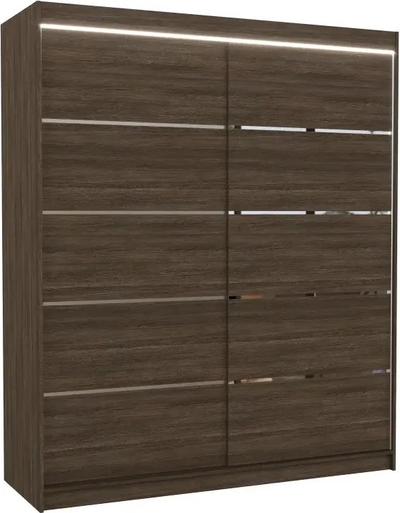 Posuvná skříň s LED osvětlením SPECTRA 180
