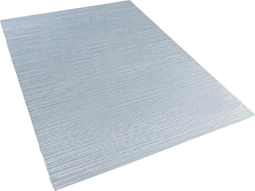 Světle modrý bavlněný koberec 140x200 cm - DERINCE