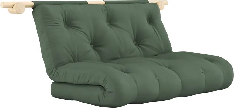 Karup Design Futonová pohovka HOOKED - 756 Olive Green