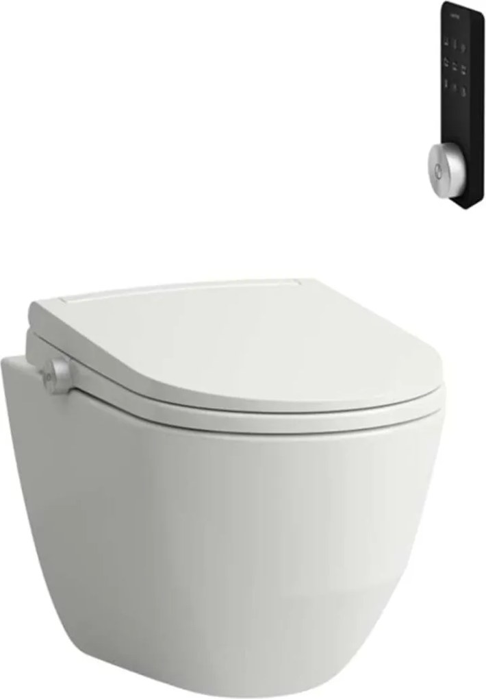 Laufen Cleanet Pro - Elektronický bidet s keramikou, závěsný, Rimless, SoftClose, bílá H601890000S002