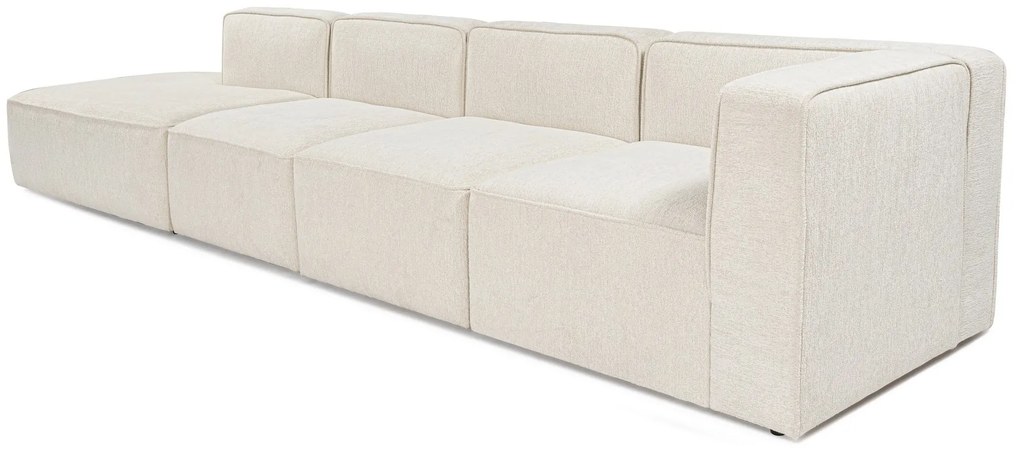 Hanah Home Pohovka MORE M čtyřmístná krémová