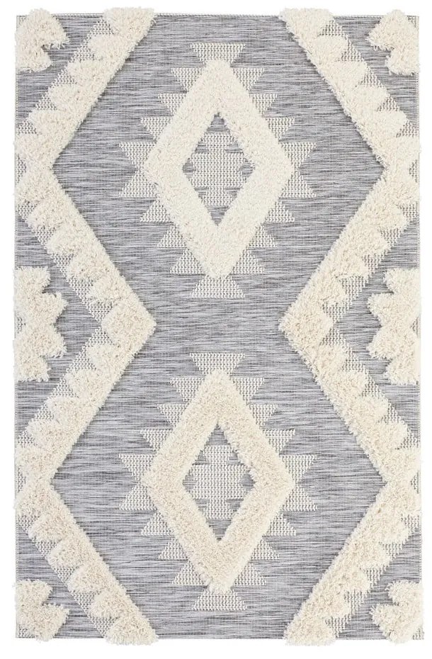 Šedý koberec Mint Rugs Handira Indian, 194 x 290 cm