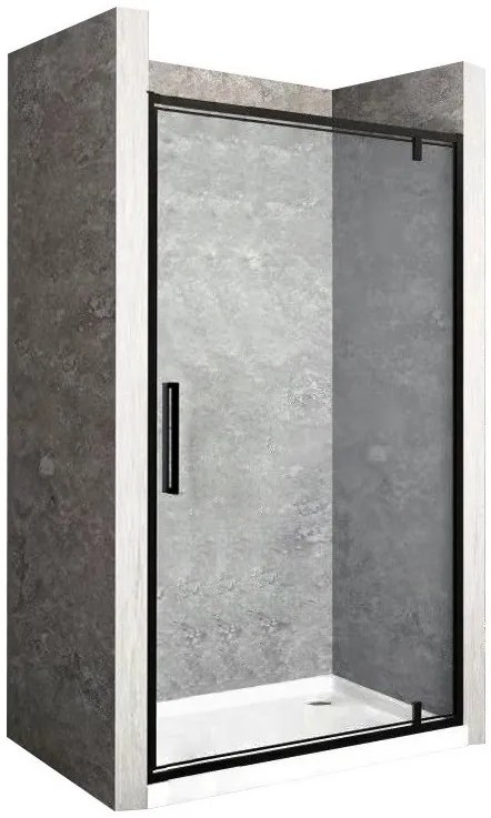 Rea Rapid Swing sprchové dveře, black Rozměr sprch.dveří: 70cm