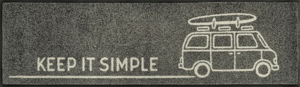 XXXLutz BĚHOUN, 35/120 cm hnědá wash+dry - Online Only koberce & rohožky - 004336058452