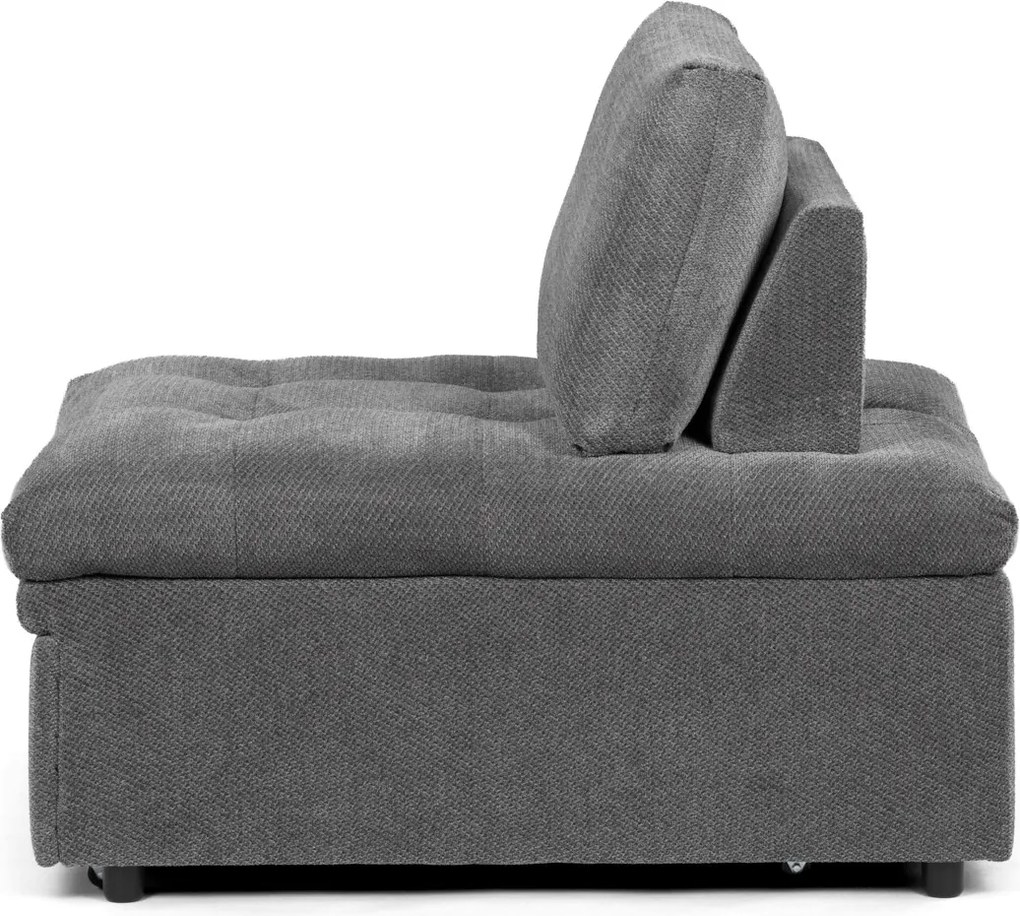 Autronic Rozkládací čalouněné křeslo ASB-C3410 Barva potahu: Zelená