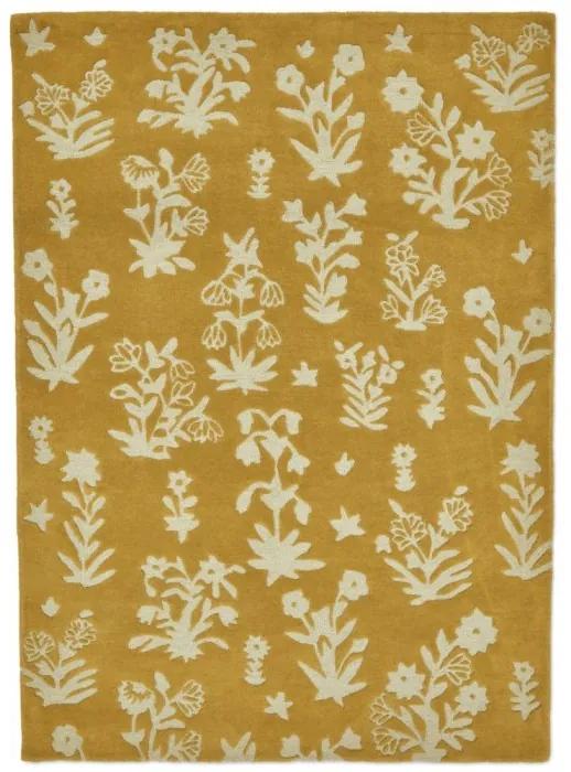 Vlněný kusový koberec Sanderson Woodland Glade gold 146806 Brink & Campman Varianta: 250x350