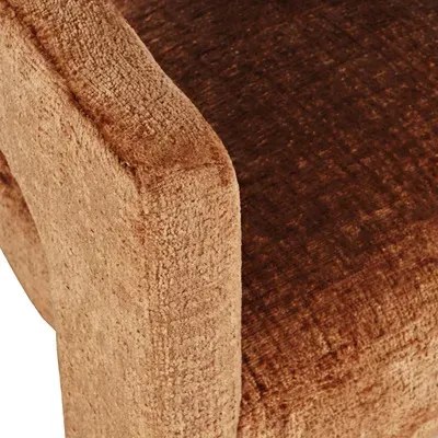Designová barová židle Leith skořicová