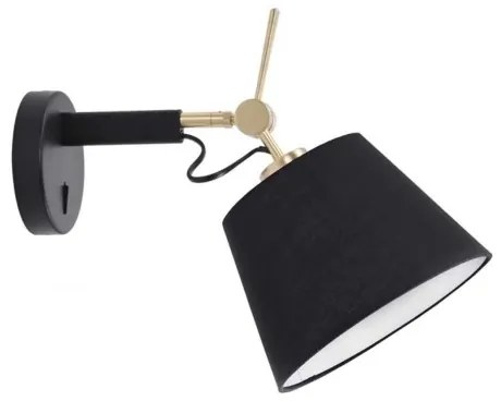Designové nástěnné svítidlo Zyta Xs černé