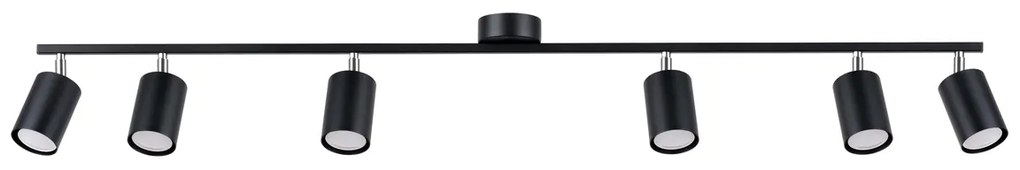 Sollux Lighting Stropní svítidlo LEMMI 6L černé