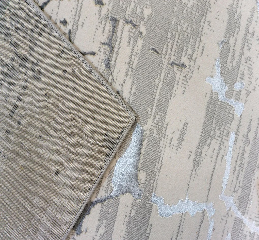 BE Koberec Allianz 6308 GREY - šedý obdélníkový Rozměr: 60x100 cm
