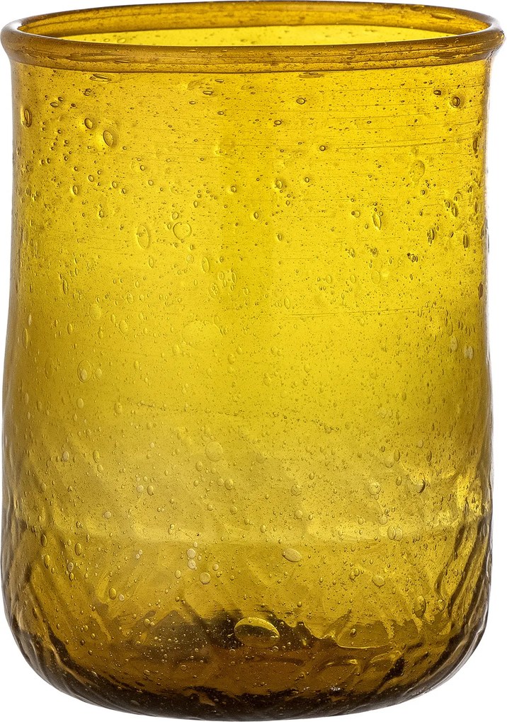 Skleněný pohár Talli 280 ml žlutý