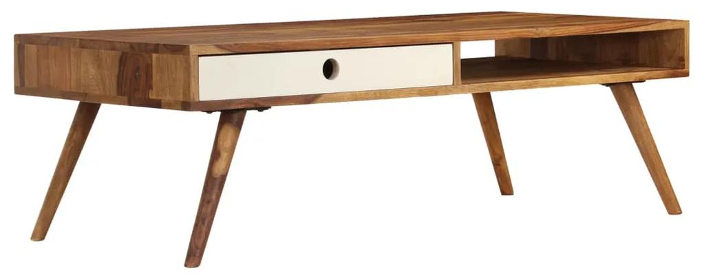 Konferenční stolek z masivního sheeshamu | 110x50x35 cm