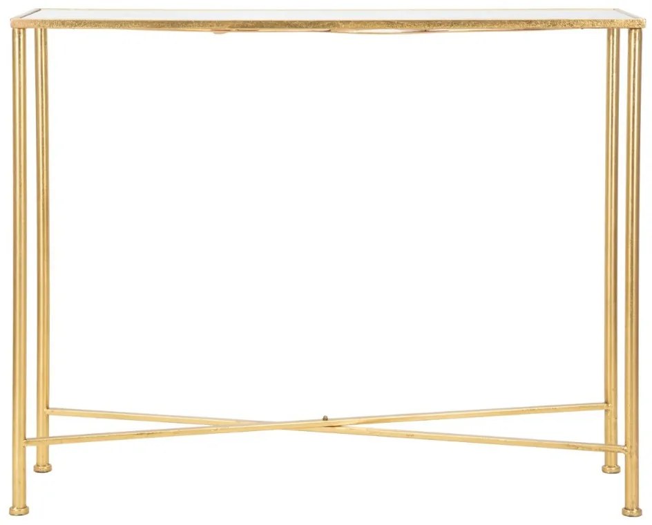 Designová konzole Jahmisey 100 cm zlatá