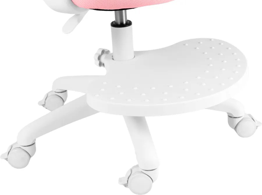 Dětská rostoucí židle Neoseat JUNI 022 — látka, pratelný potah, růžová