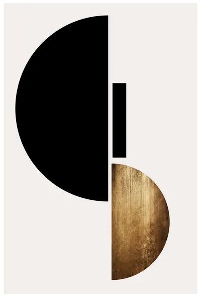 Plakát, Obraz - Kubistika - Shape no.3, (40 x 60 cm)