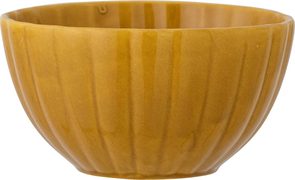 Miska Bloomingville LATINA, žlutá, kamenina 400 ml