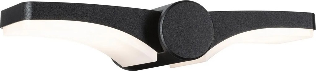 P 94766 LED venkovní nástěnné svítidlo Pekana IP44 300x130mm 3000K 2x6W 230V antracit hliník - PAULMANN