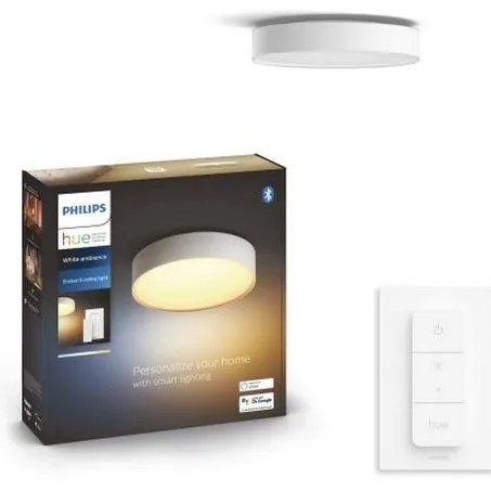 Philips - LED Stmívatelné svítidlo Hue ENRAVE S LED/9,6W/230V pr. 261 mm bílá+DO