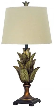 Exotická lampa z botanického ostrovního ráje Zlatá palma 65cm
